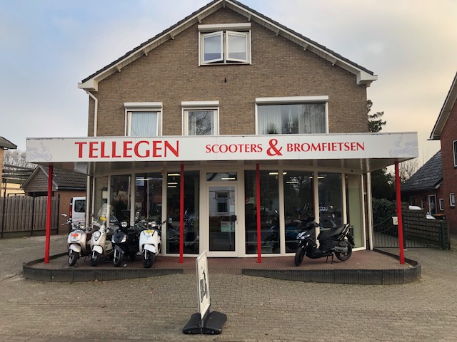 Tellegen Scooters en Bromfietsen - Ons bedrijf